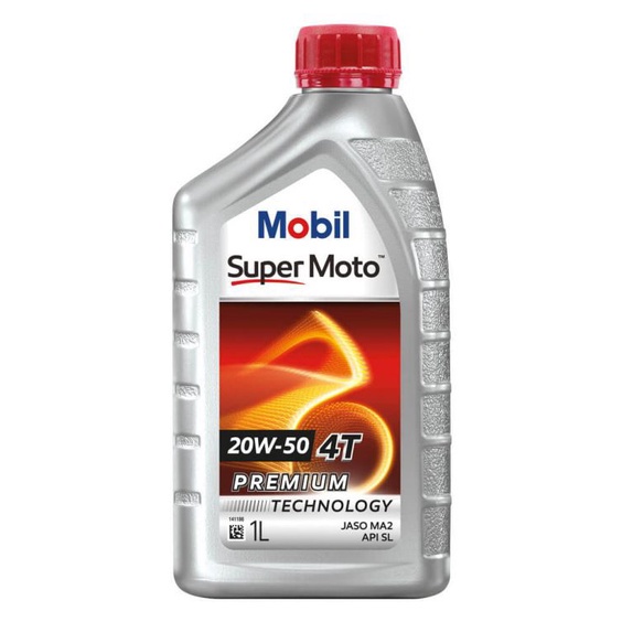 [HCM]Nhớt xe số cao cấp Mobil Super 4T 20W50 1L giúp bảo vệ tối đa và nâng cao hiệu suất động cơ ...