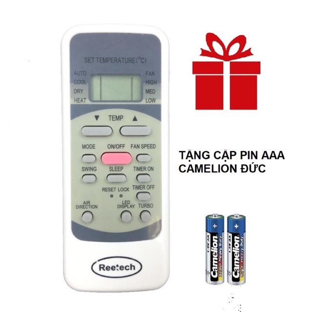 REMOTE MÁY LẠNH REETECH R51M / E - ĐIỀU KHIỂN ĐIỀU HÒA REETECH R51M / E ...