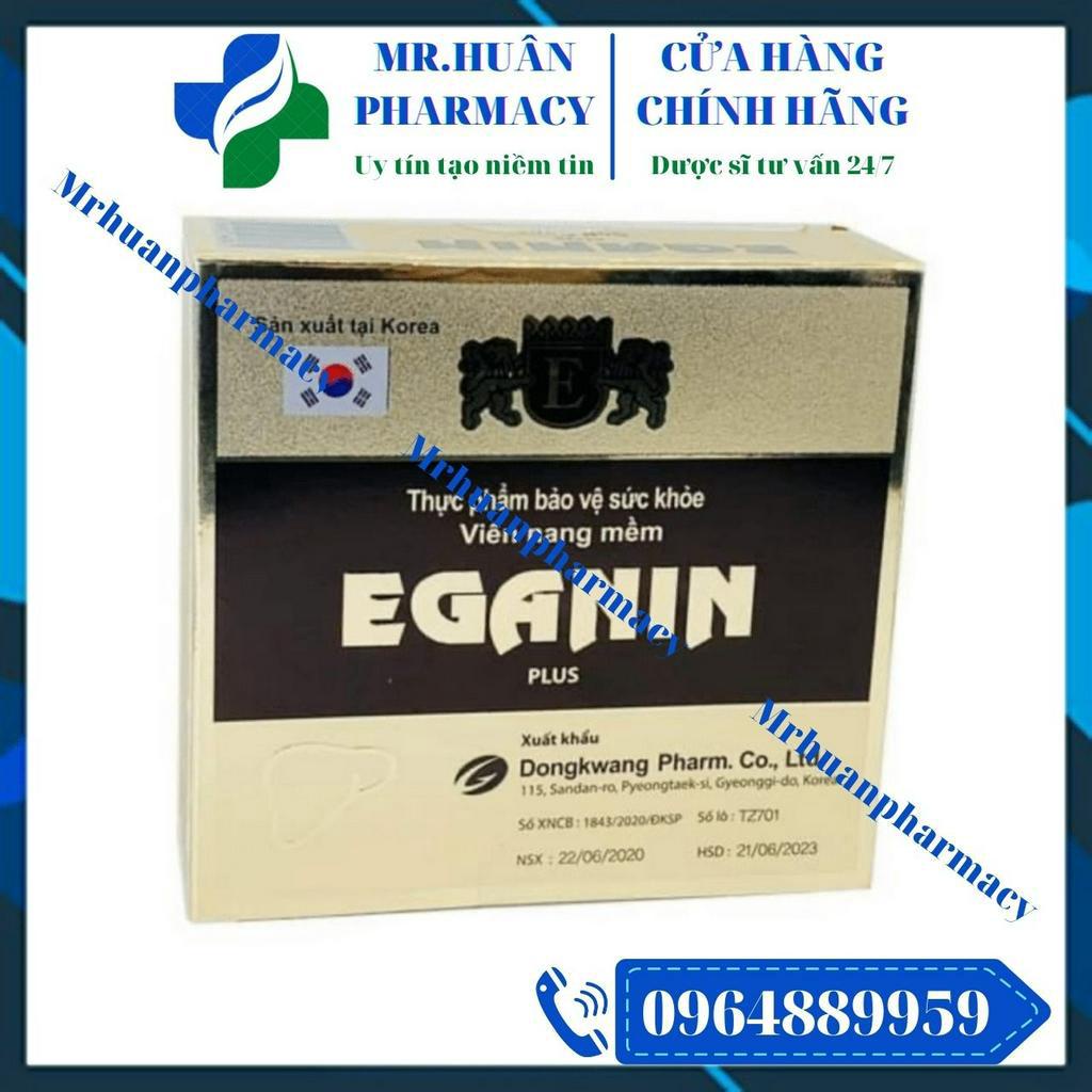 Viên Uống Bổ Gan Eganin Plus (12 vỉ x 5 viên) - Hỗ trợ giải độc và bảo ...