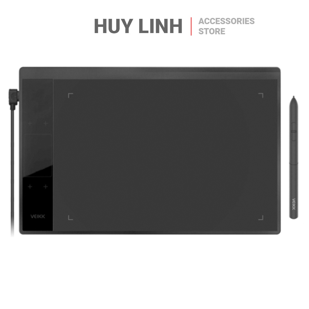 Bảng vẽ cảm ứng VEIKK A30 V2 - KT 10x6 Inch tương thích với Android ...