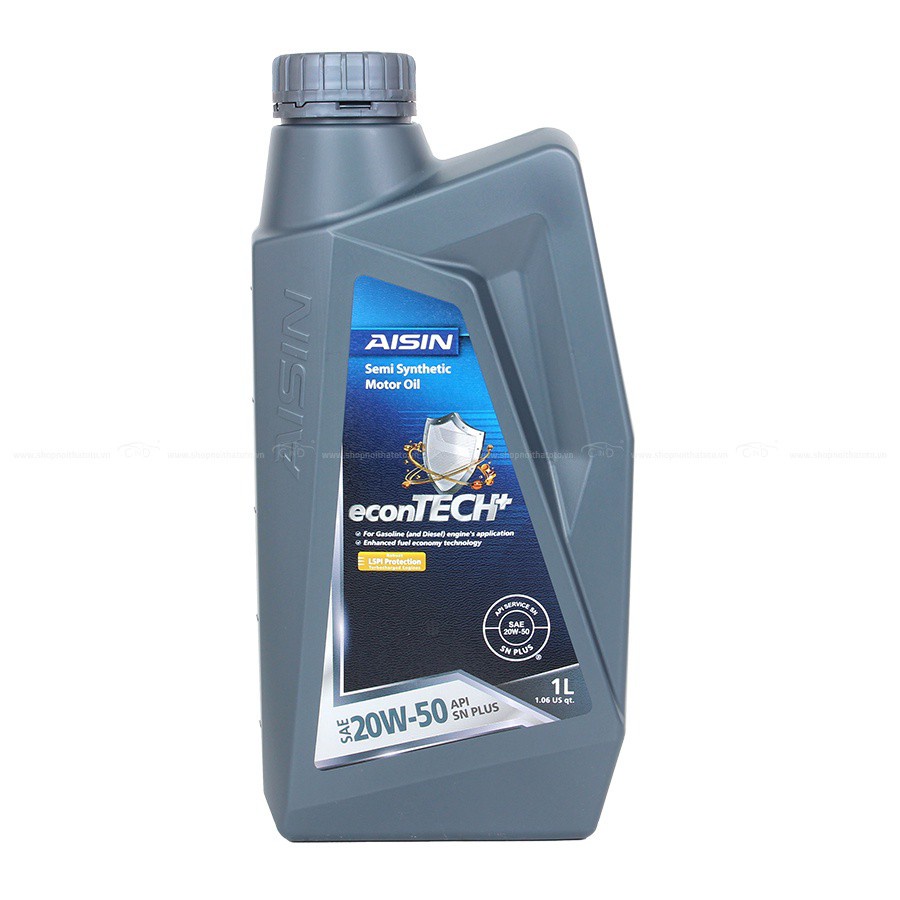 Nhớt Động Cơ AISIN ESSNP2051P 20W-50 SN Plus Econtech+ Semi Synthetic 1L - Nhập Khẩu Chính Hãng ...