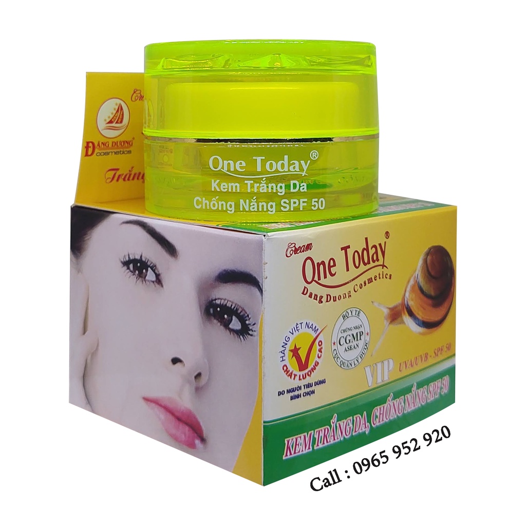 KEM ONE TODAY TRẮNG DA CHỐNG NẮNG SPF 50 CAO CẤP VIP 15G - MỸ PHẨM ĐĂNG ...