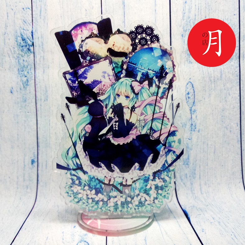 Mô hình 2D Standee Acrylic Anime Vocaloid MIKU 15cm | Shopee Việt Nam