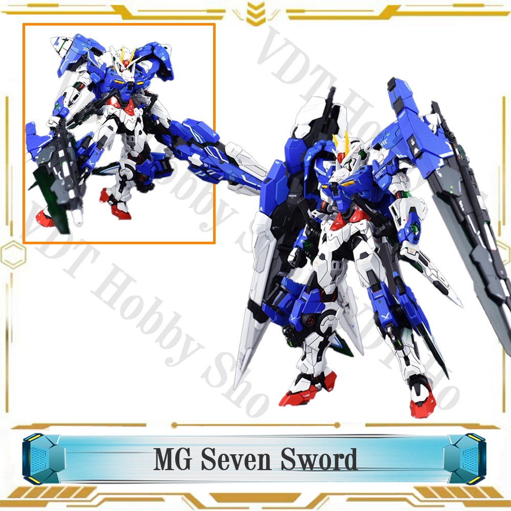 Mô hình gunpla MG 007 Seven Swords Double Weapon | Shopee Việt Nam