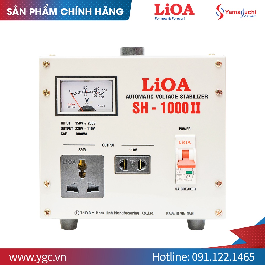 ỔN ÁP LiOA 1 PHA SH-1000II 1000VA CHÍNH HÃNG | Shopee Việt Nam