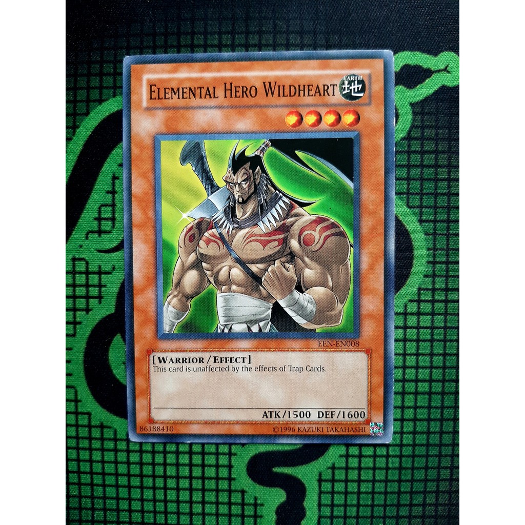 [ Đỗ Lạc Shop ] Thẻ Bài Mint90 Yugioh Monster Elemental Hero Wildheart Common | Shopee Việt Nam