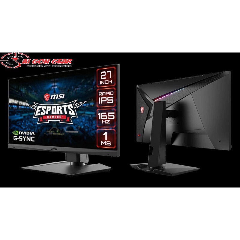Màn hình MSI OPTIX MAG274QRF 27" IPS 2K 165Hz G-Sync chuyên game ...