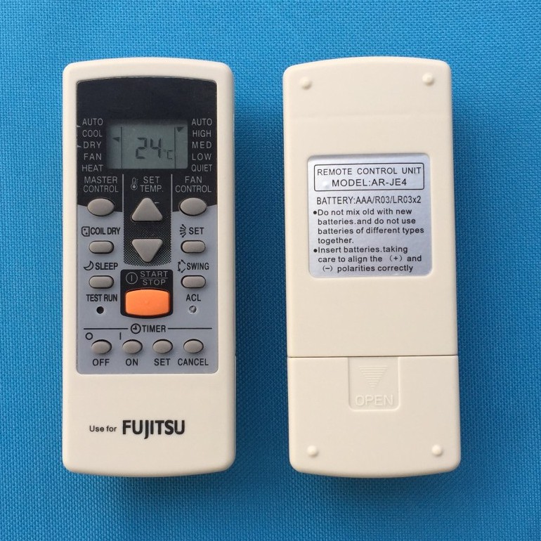 [FREESHIP 50K] REMOTE ĐIỀU KHIỂN ĐIỀU HOÀ 2 Chiều FUJITSU (GENERAL ...