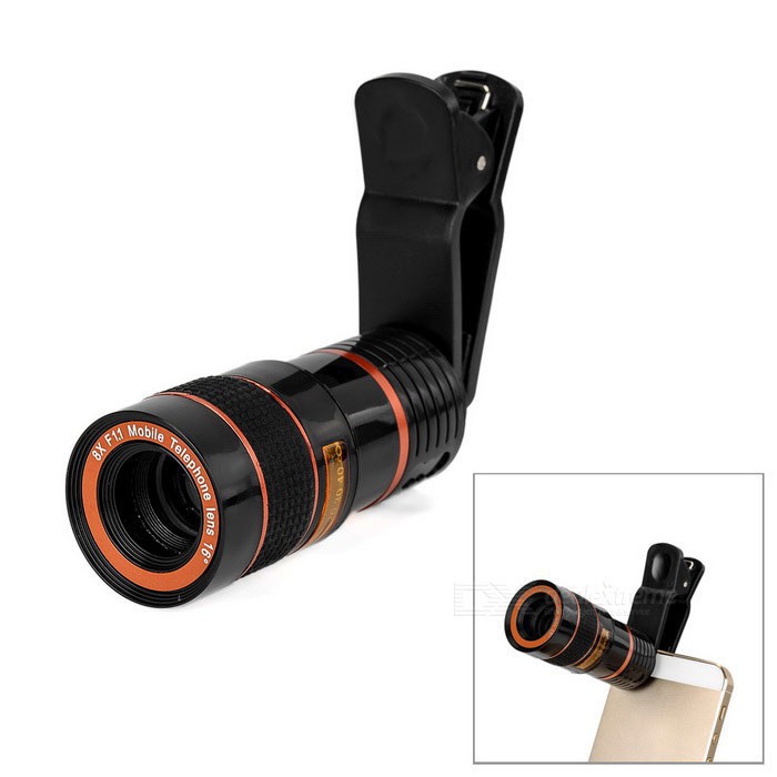 Kính zoom 8x lens phóng to Mobile phone telescope | Shopee Việt Nam