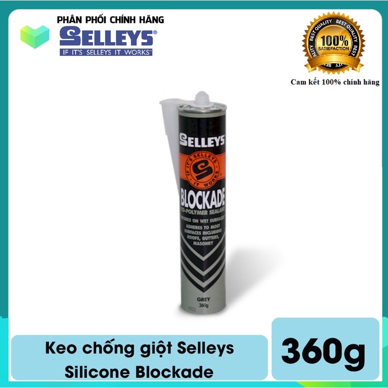 Keo silicone chống dột Selleys Blockade (360gr) | Shopee Việt Nam