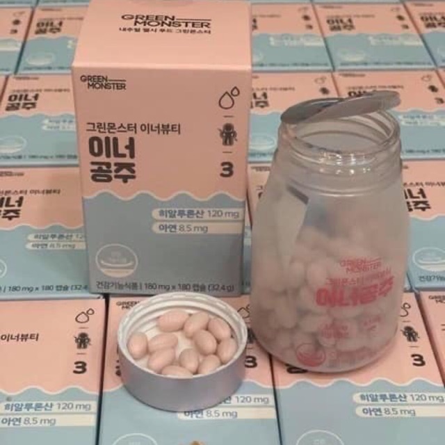 VIÊN UỐNG CẤP NƯỚC INNER CONGJU GREEN MONSRER | Shopee Việt Nam