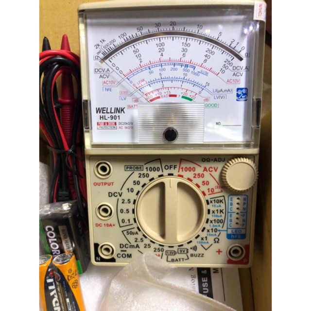 [VN] Đồng hồ vạn năng kim cơ WELLINK HL-901 | Shopee Việt Nam