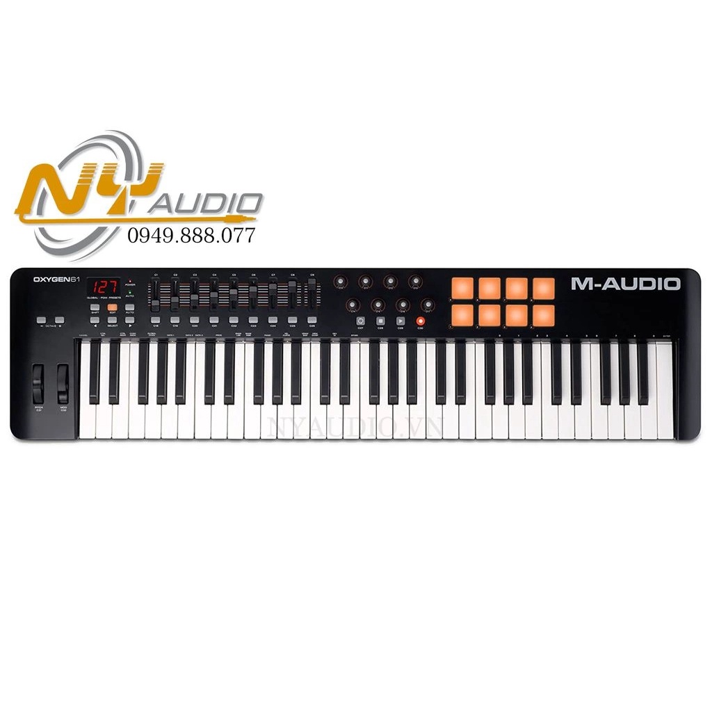 Bộ điều khiển MIDI M-Audio Oxygen 61 IV-Key | Shopee Việt Nam
