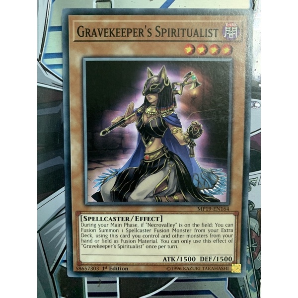 bài yugioh: gravekeeper’s spiritualist | Shopee Việt Nam