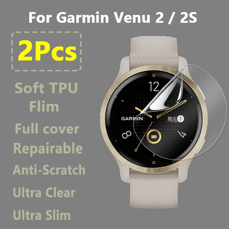 Ultra Kính Cường Lực Trong Suốt Bảo Vệ Màn Hình Đồng Hồ Thông Minh Garmin Venu 2 2S Venu2 Venu2S ...