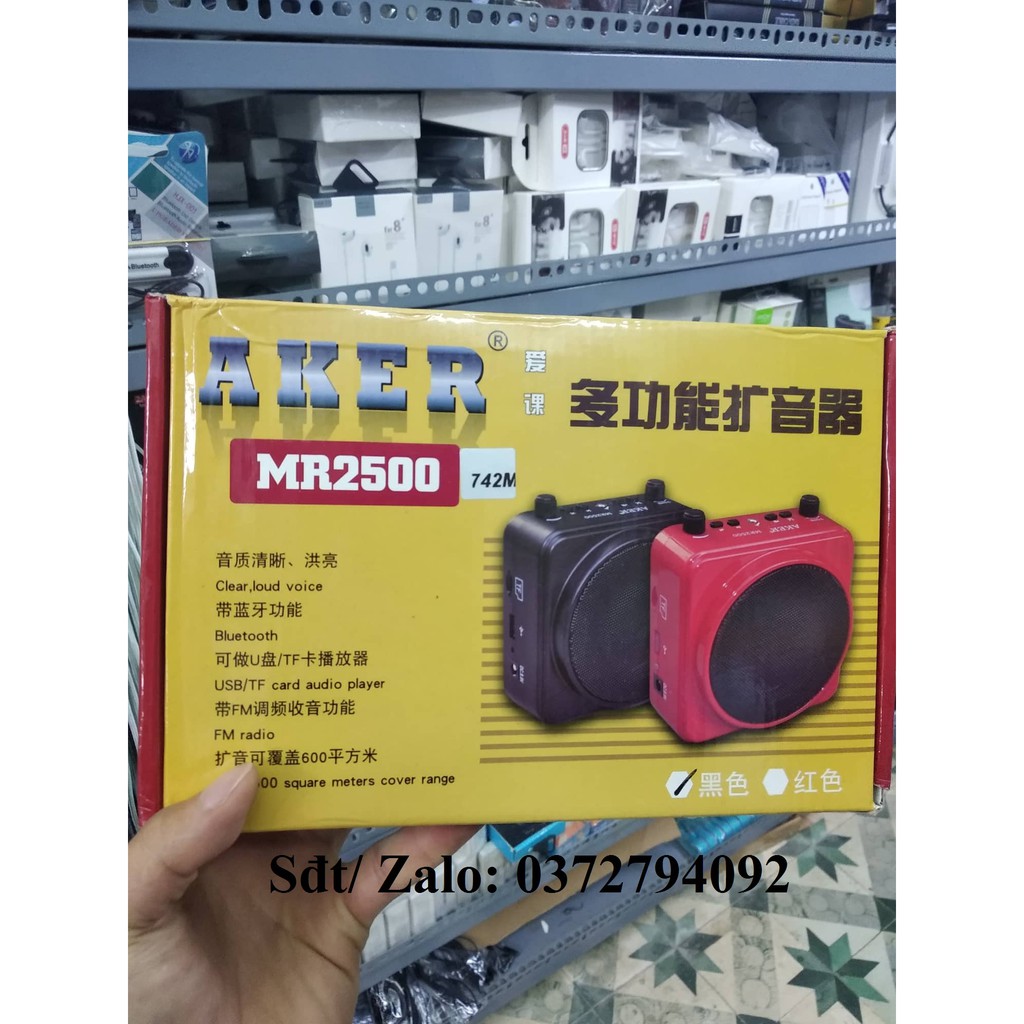 Loa Trợ Giảng Không Dây Aker MR2500 | Shopee Việt Nam