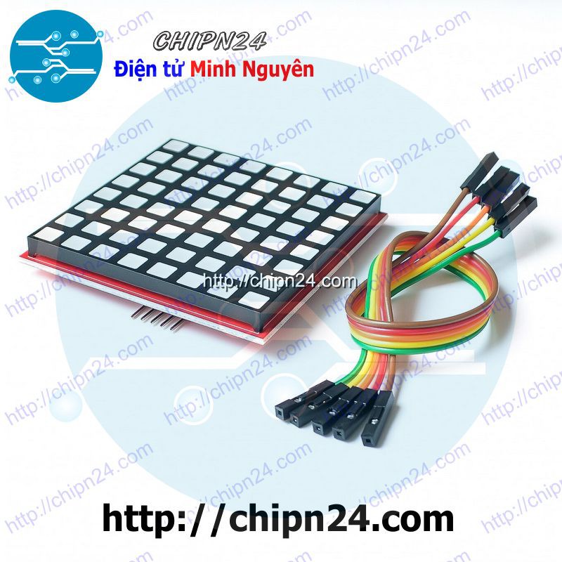 [1 pcs] () Module LED Matrix RGB 8x8 Full Color for Raspberry Pi ...