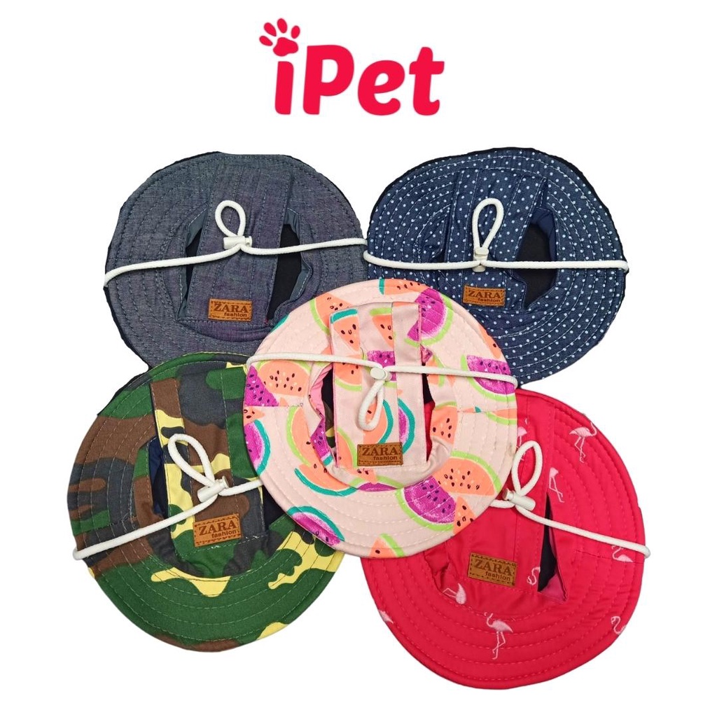 Mũ Nón Tai Bèo Cho Thú Cưng Chó Mèo Che Nắng - iPet Shop | Shopee Việt Nam