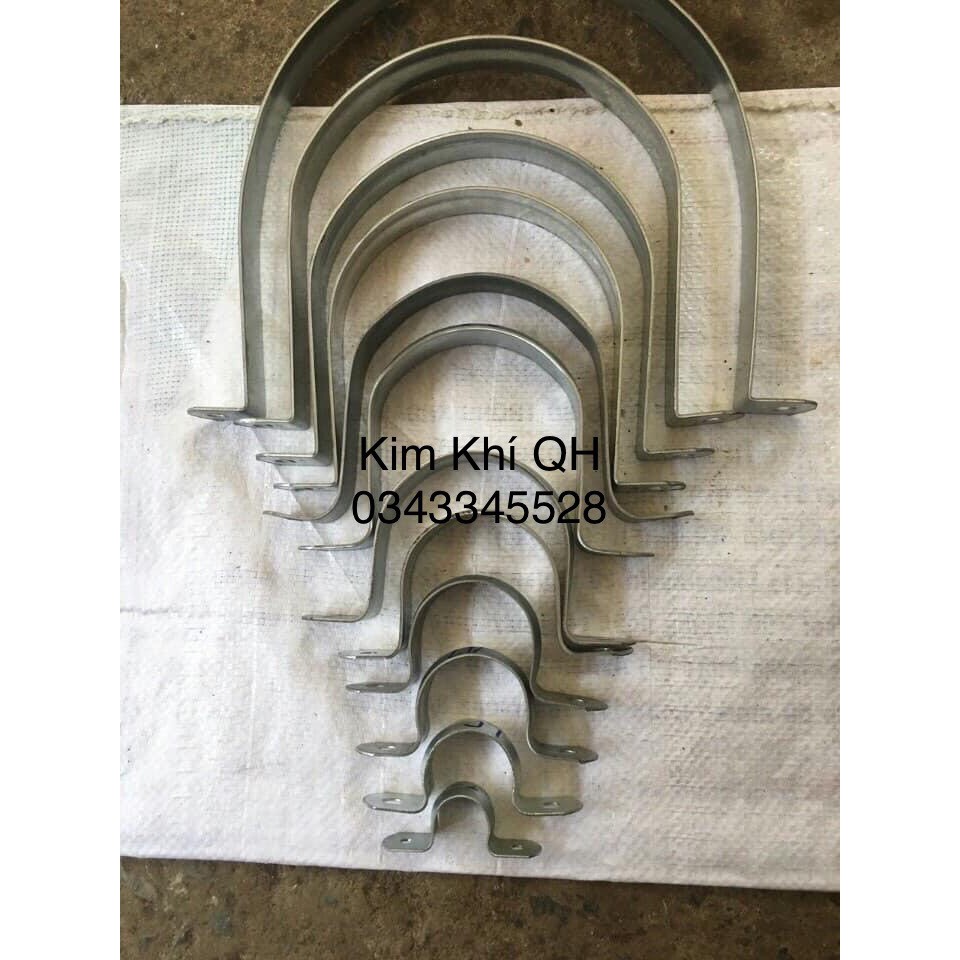 Com bo 10 Đai ôm, bát, cùm ống nước, cùm omega inox | Shopee Việt Nam