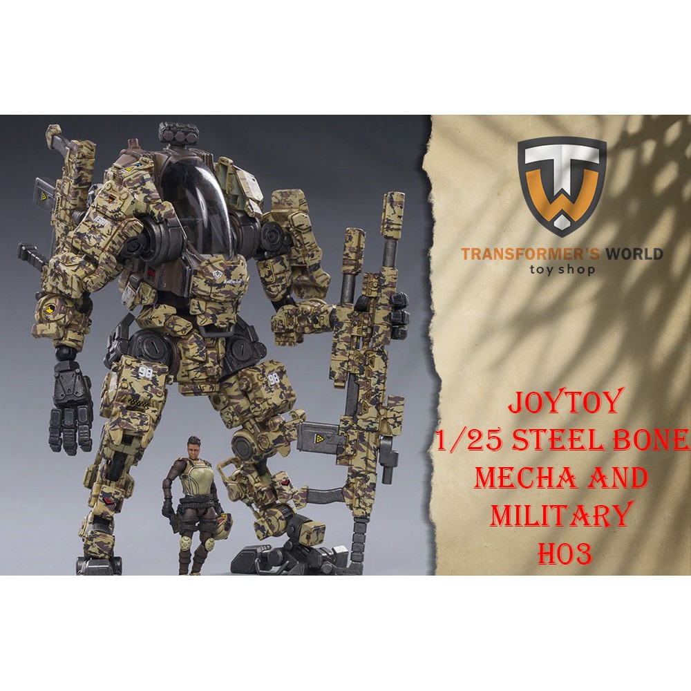 Mô hình JOYTOY 1/25 Action Figure Robot STEEL BONE H03 Mecha And ...