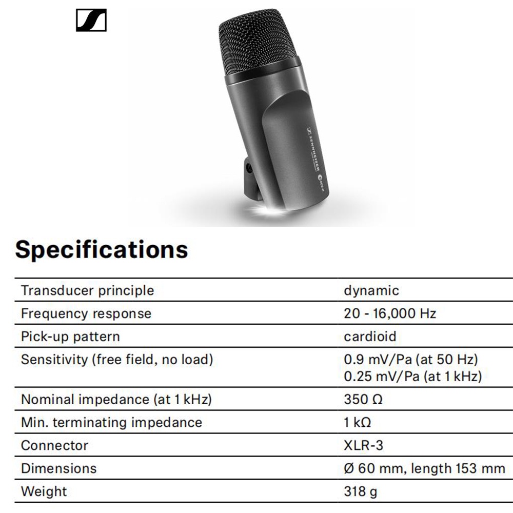 SENNHEISER Micro e602-II e602 Evolution Series | Shopee Việt Nam