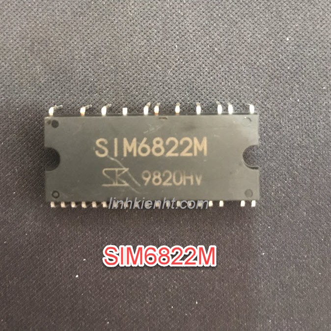 SIM6822M SIM6822 6822M IC CÔNG SUẤT 6822 (TƯƠNG ĐƯƠNG SIM6823M) THÁO ...