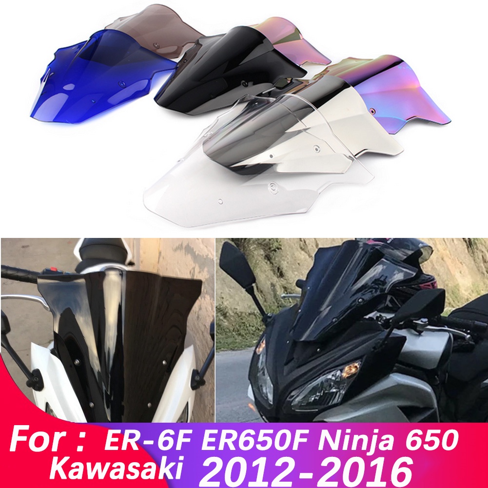 Kính Chắn Gió Cho Kawasaki ER-6F ER6F Ninja 650 Ninja650 EX650R EX 650 R 2012 2013 2014 2015 ...