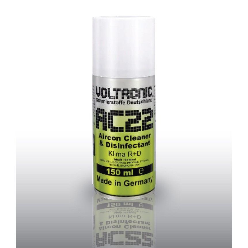 Xịt khử mùi hôi, diệt khuẩn không gian ô tô hương bạc hà Voltronic AC22 Aircon Cleaner And ...