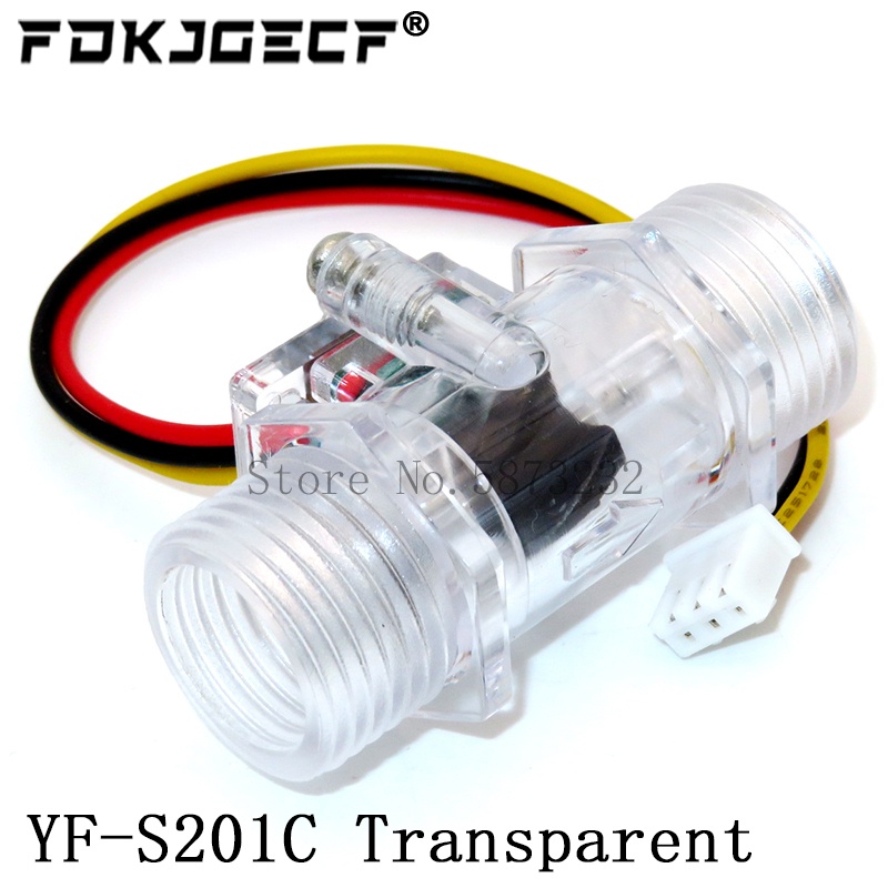 Cảm Biến Dòng Chảy Nước YF-S201 4 / 6 Điểm G1 / 2 / 3 / 4 FS300A | Shopee Việt Nam