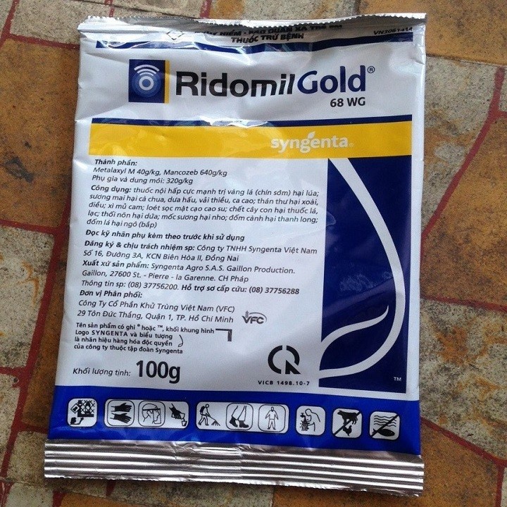 RIDOMIL GOLD 68WG 100gram – THUỐC TRỊ NẤM BỆNH CỰC MẠNH | Shopee Việt Nam