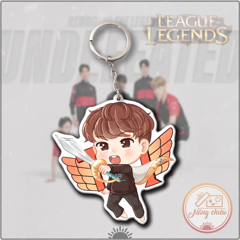 Móc khóa chibi Faker Dày In Sắc Nét 2 Mặt, Huyền Thoại T1 | Shopee Việt Nam