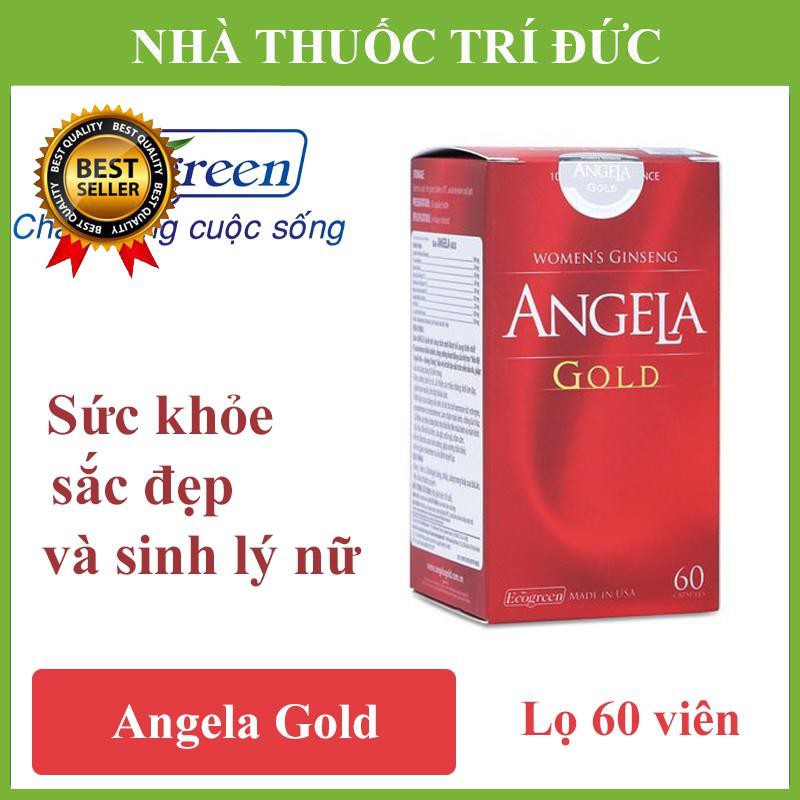 [CHÍNH HÃNG TÍCH ĐIỂM ] Sâm Angela Gold - Tăng cường sinh lý nữ - lọ 60 ...