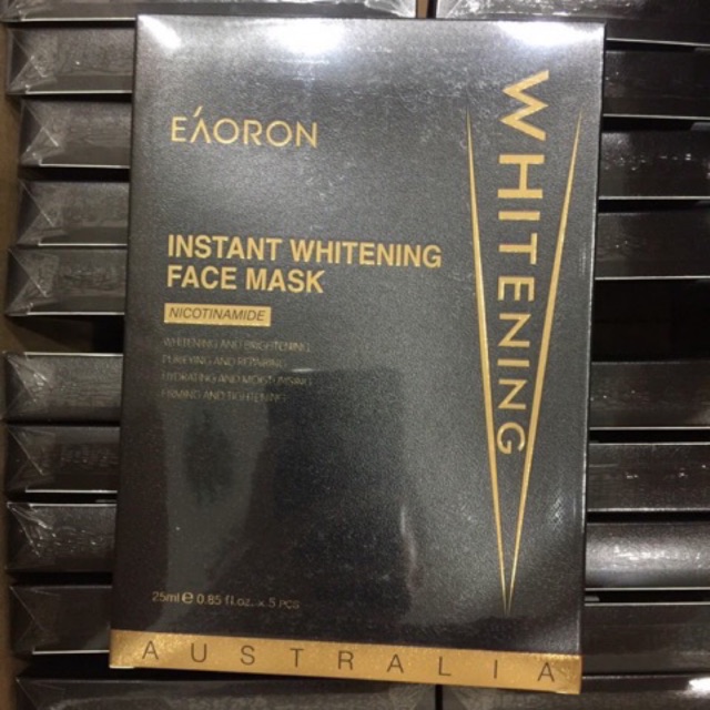 Mặt nạ Whitening Face Mask 5 miếng 25ml Úc | Shopee Việt Nam