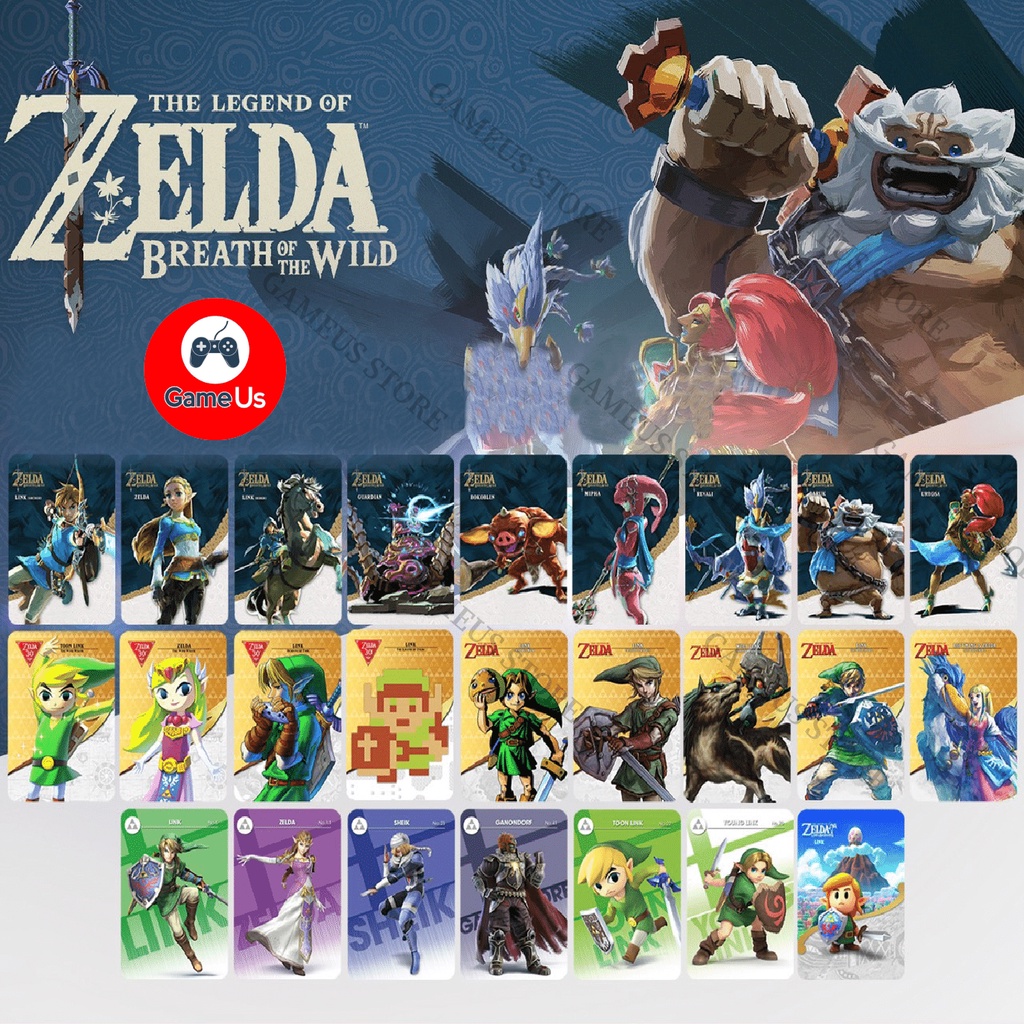 Thẻ Amiibo Scan NFC Game Zelda | Shopee Việt Nam