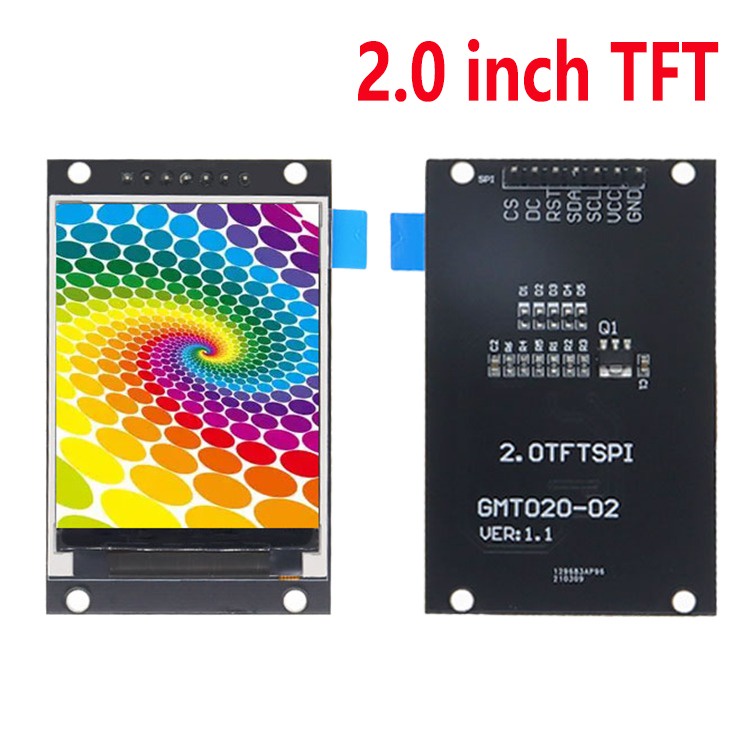 Mô-đun Màn Hình LCD TFT 2.0 inch OLED IC ST7789V 240RGBx320 Dot-Matrix ...