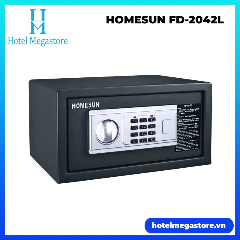 KÉT SẮT HOMESUN FD-2042L MÀU ĐEN - SẢN PHẨM CHÍNH HÃNG | Shopee Việt Nam