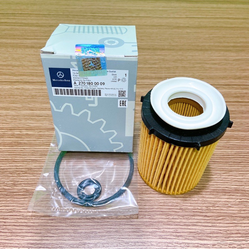 Lọc nhớt động cơ Mercedes Benz C180 /200/250, CLA 180/200/250, E200 ...