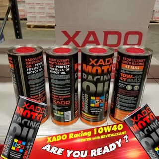 [Tặng 2 chai xúc động cơ 50ML] Combo 4 chai nhớt tổng hợp Xado Racing ...