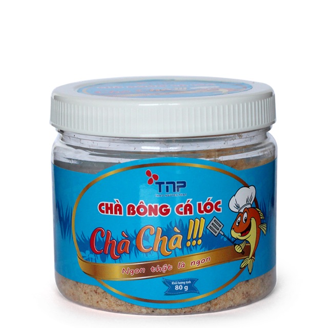 CHÀ BÔNG CÁ LÓC CHÀ CHÀ TNP 80G | Shopee Việt Nam
