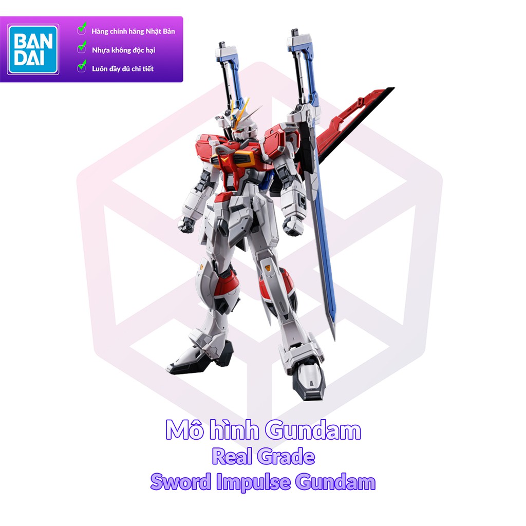 Mô Hình Gundam P-Bandai RG Sword Impulse Gundam 1/144 Gundam SEED ...