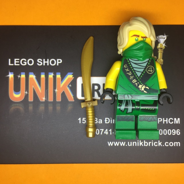 Lego UNIK BRICK Lloyd (Mẫu 18) Ninja xanh lá trong Ninjago chính hãng ...