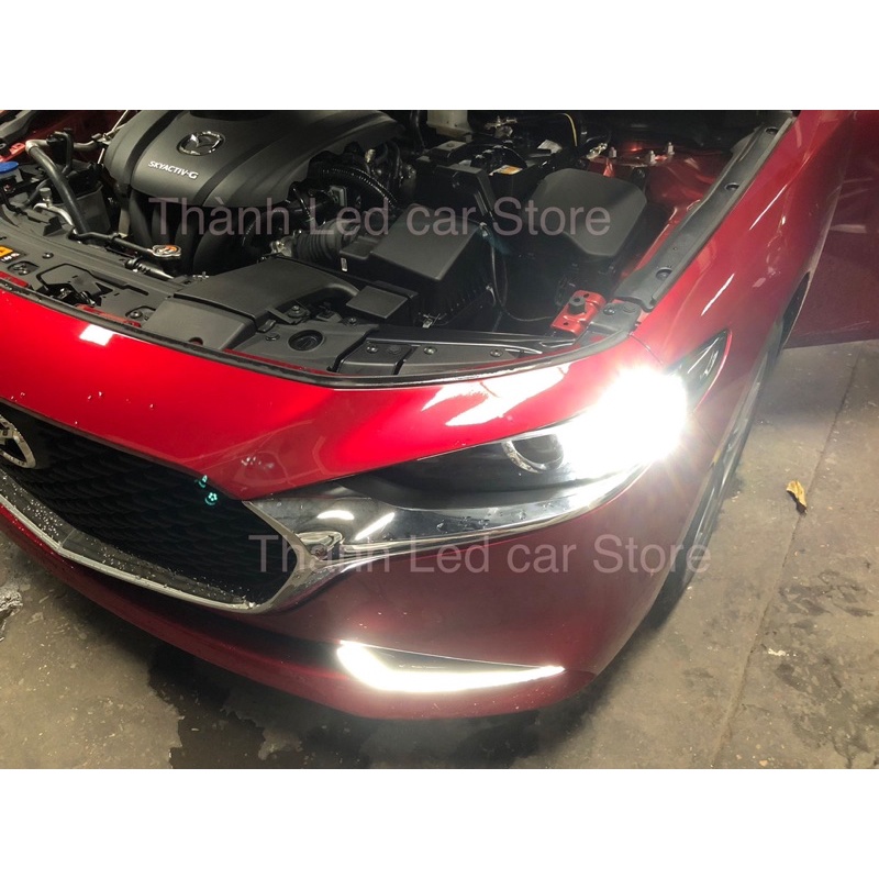Bóng đèn led T20 Auxito Daylight (Demi, DRL) cho Mazda 3 2020/Mazda 2 ...
