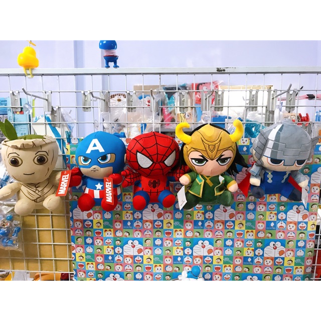 Combo 5 gấu Bông Marvel 20cm | Shopee Việt Nam