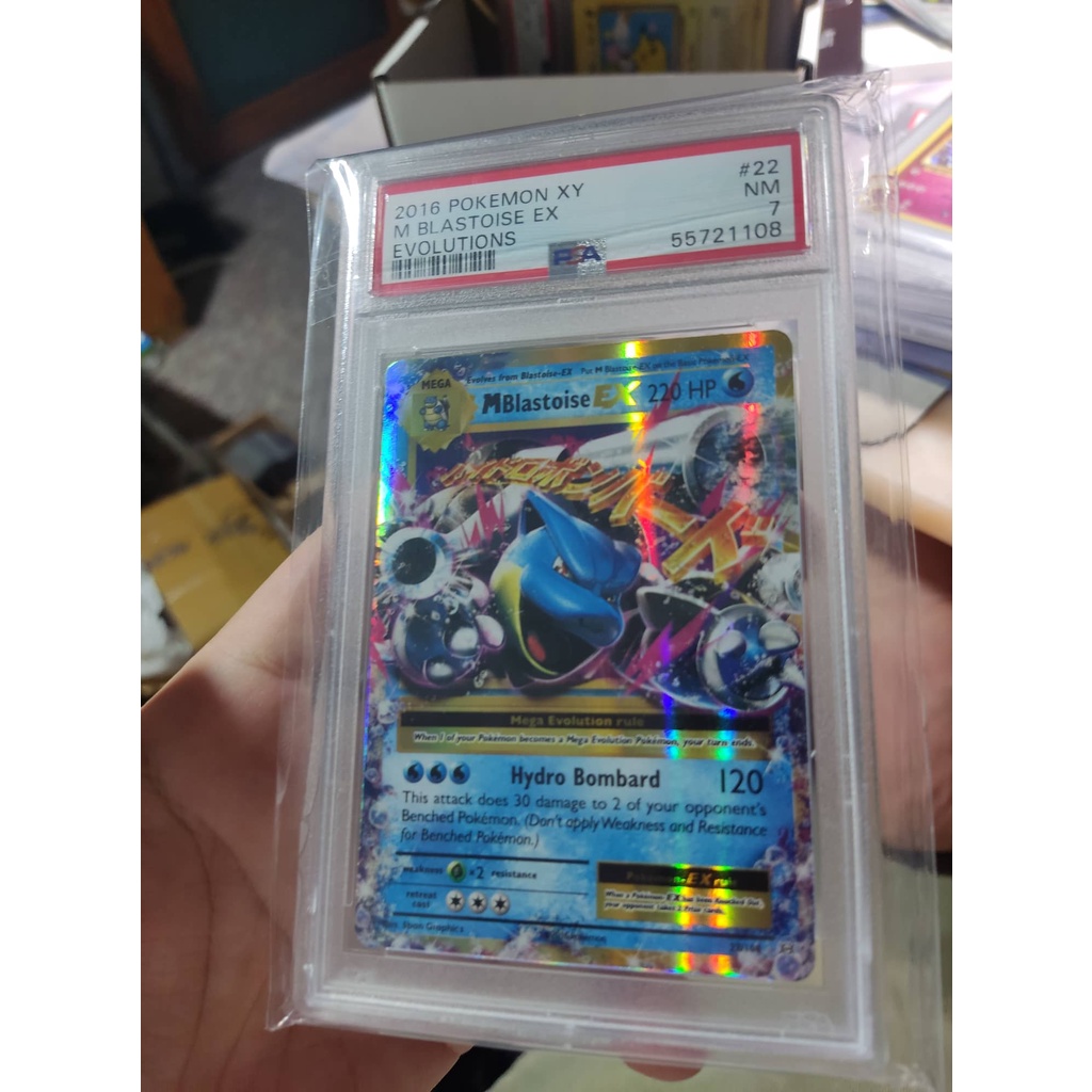 [SimpShop] Khung PSA 7 Mega Blastoise EX XY Evolution chính hãng ...