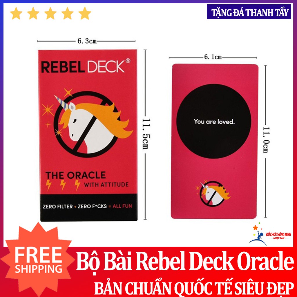 Bài tarot bộ bài oracle rebel deck | Shopee Việt Nam