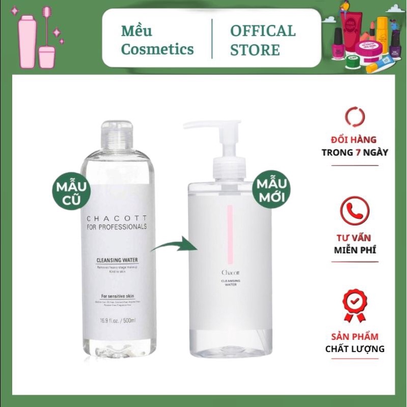Nước Tẩy Trang Chacott Cleansing Water 500ml | Shopee Việt Nam