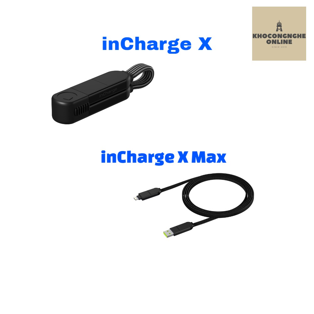 INCHARGE - Cáp sạc đa năng 6 in 1 inCharge X và inCharge X Max, mẫu mới ...