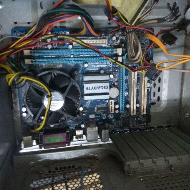 Combo main g41, chip , ram, ô cứng , nguồn, card ( đủ 1 bộ, cài đặt sẵn ...