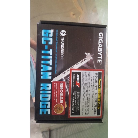 card mở rộng cổng Thunderbolt 3 gigabyte GC titan ridge | Shopee Việt Nam