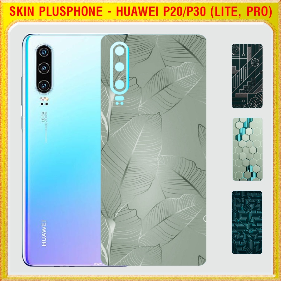 Dán Skin cho mặt sau Huawei P20, P20 Pro, P30, P30 Lite, P30 Pro nhiều ...